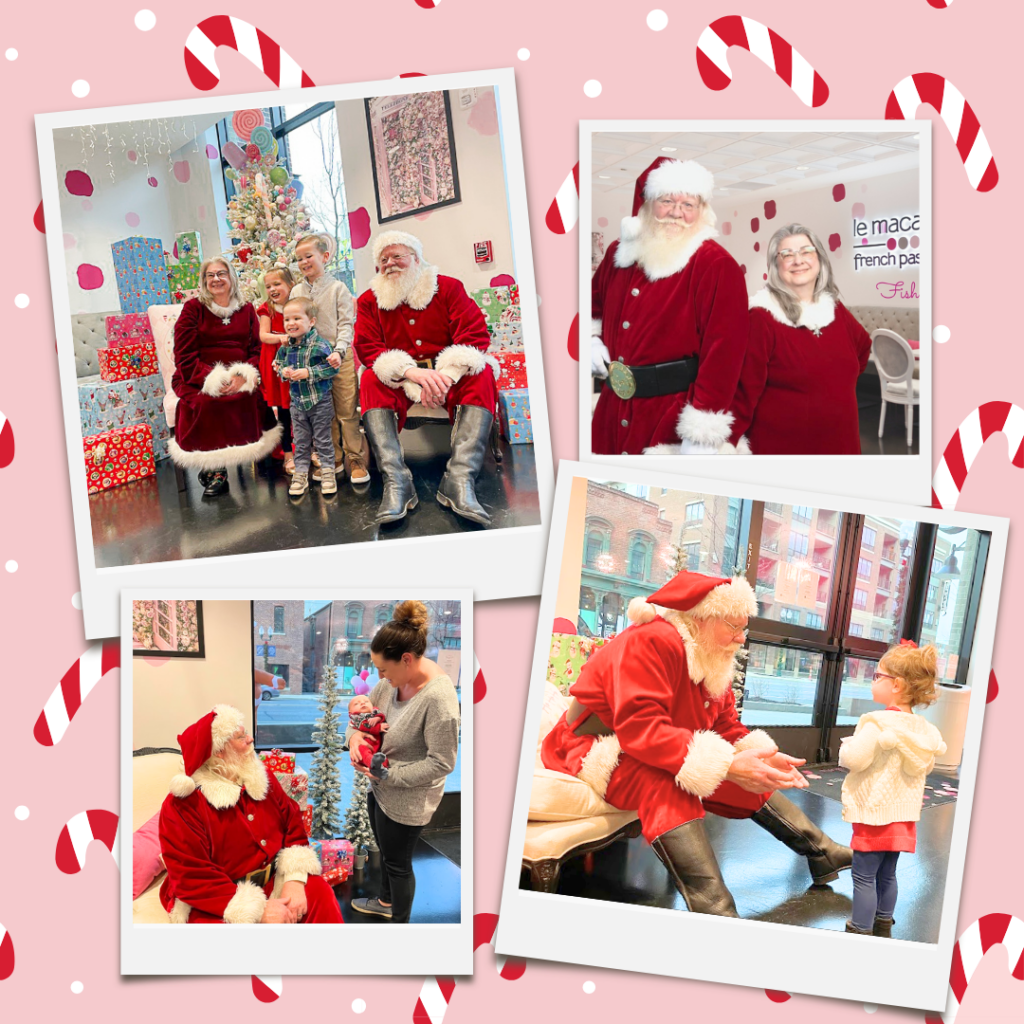A Visit with Santa - Le Macaron - Fishers, IN